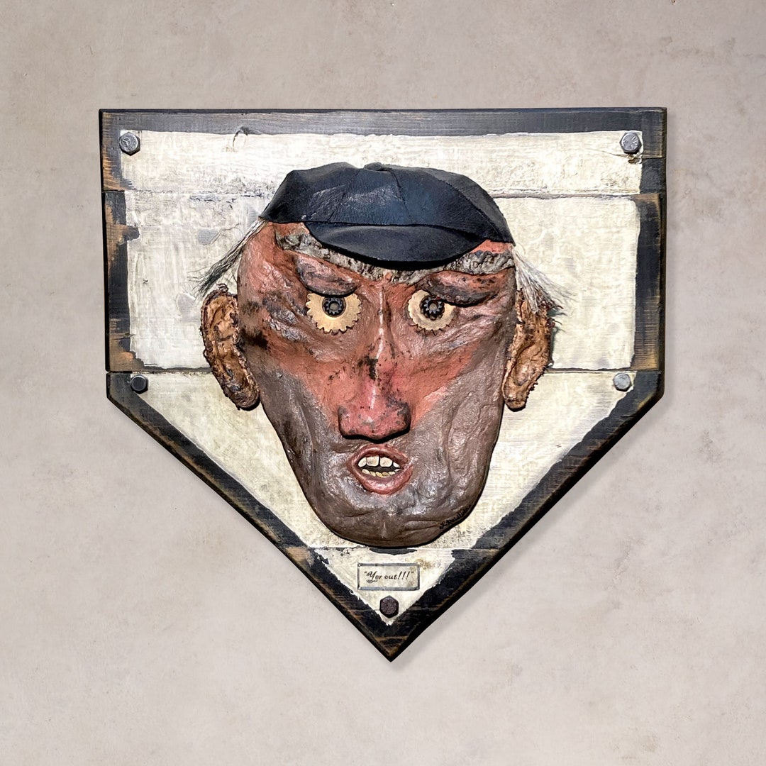YER OUT Umpire on Home Plate Wall Hanging - Etsy