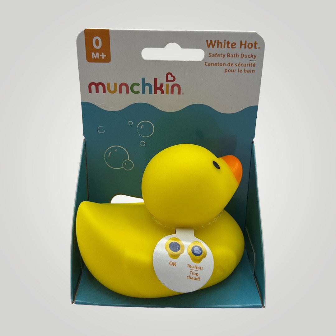 Rubber Duck Munchkin White Hot Safety Bath Ducky - Etsy