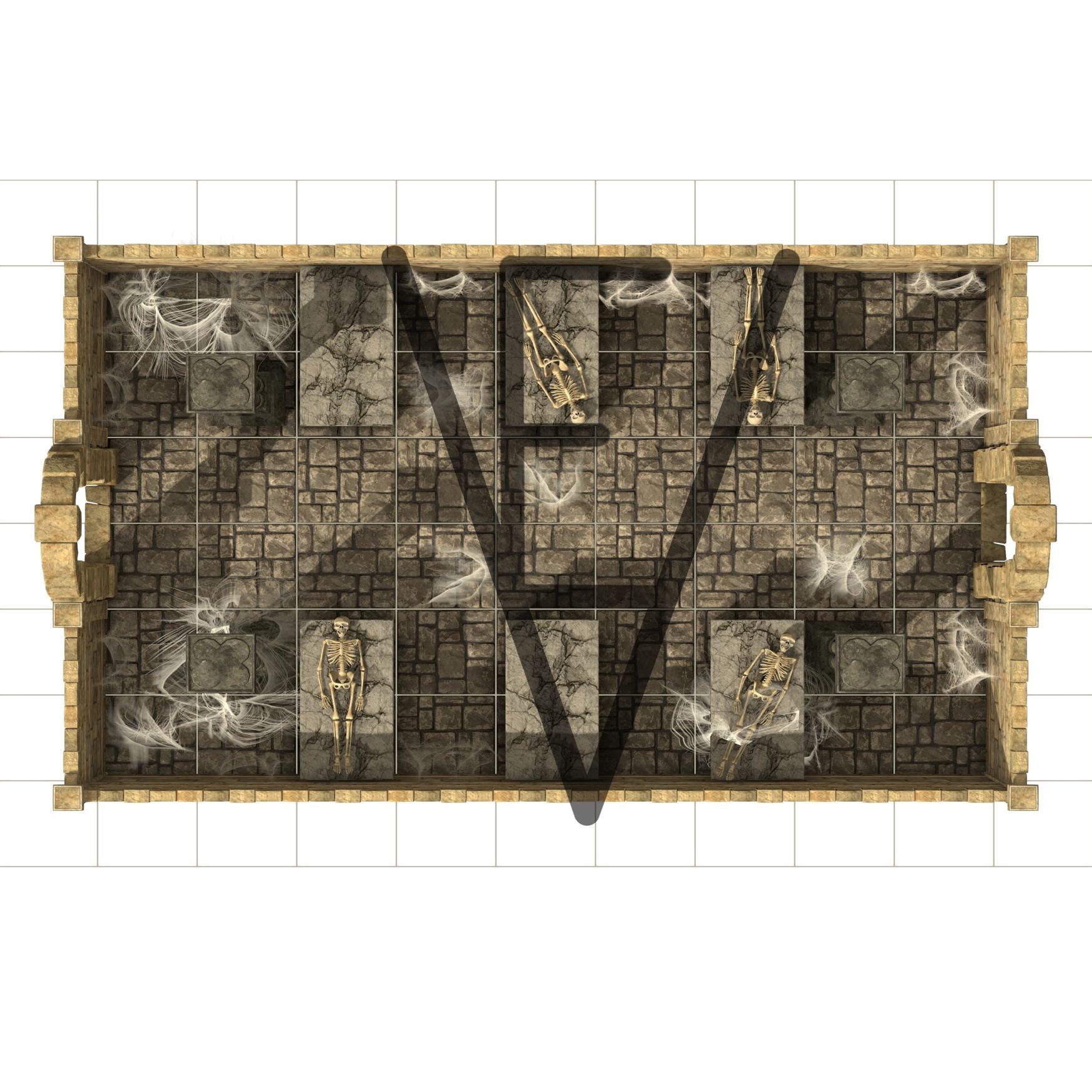 Ancient Crypt Dungeon Tiles, Advanced Specialty Rooms - Etsy
