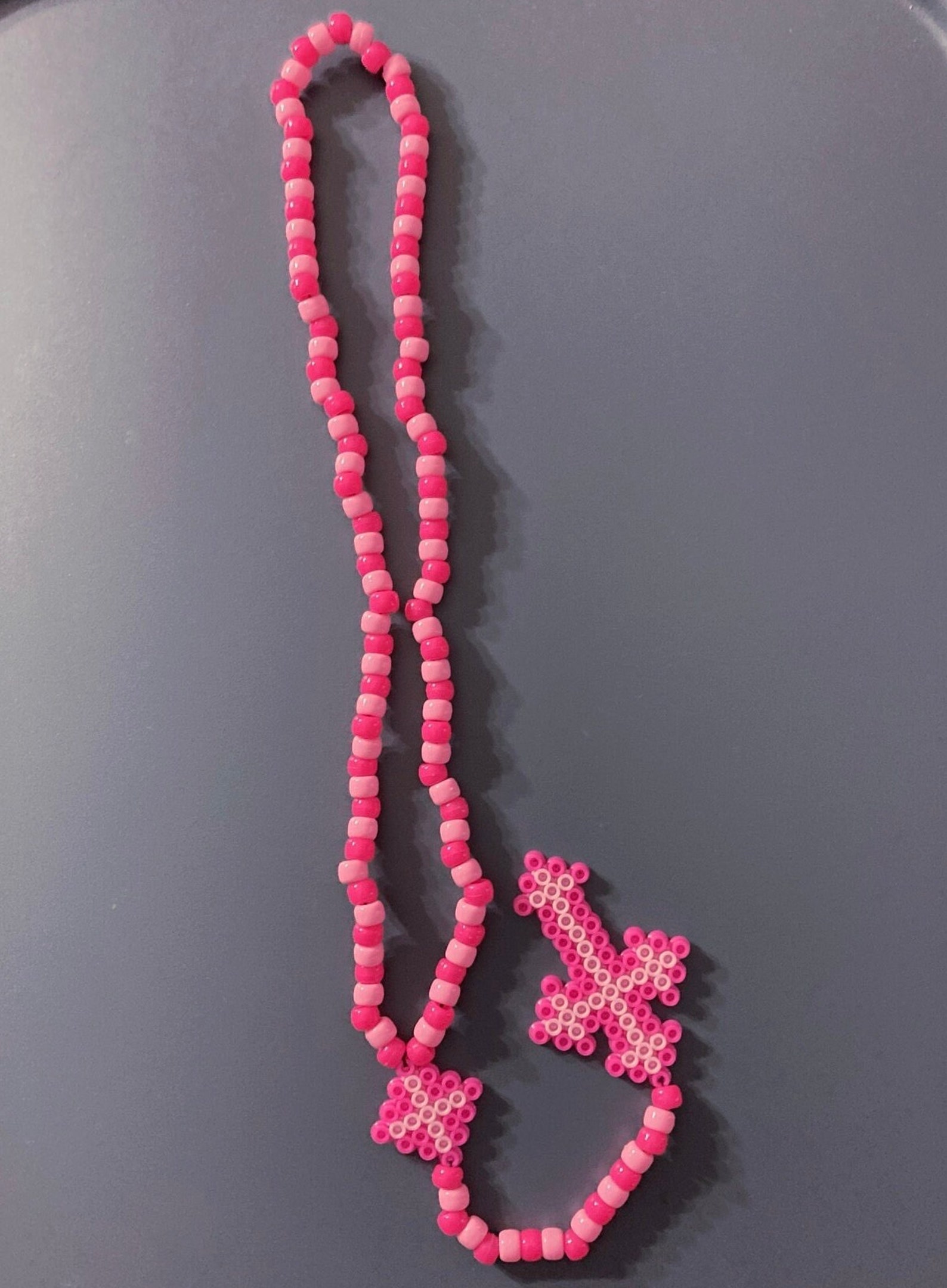Cross Kandi Necklace - Etsy