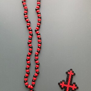 Cross Kandi Necklace - Etsy