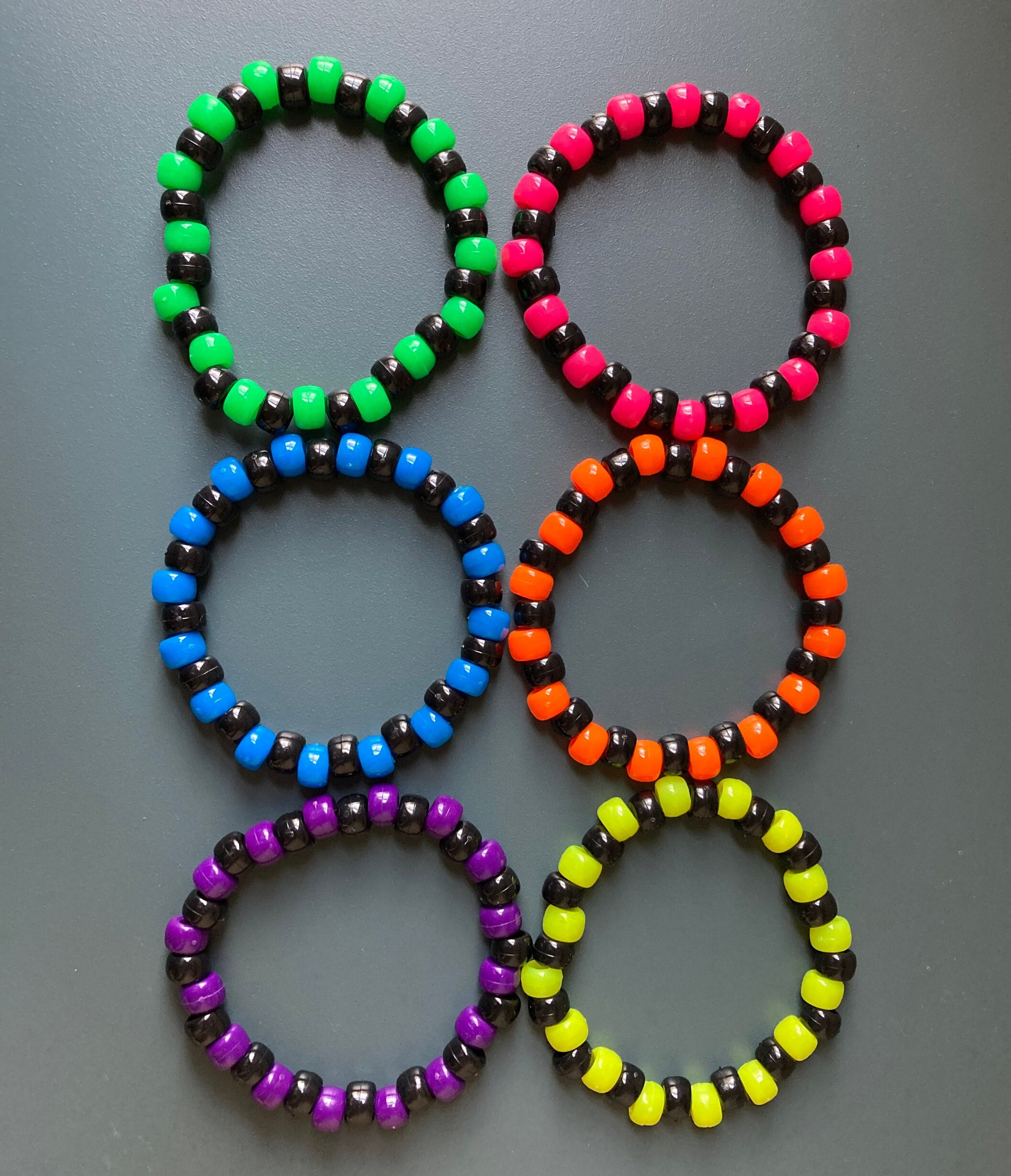 Rainbow Bracelet Set - Etsy