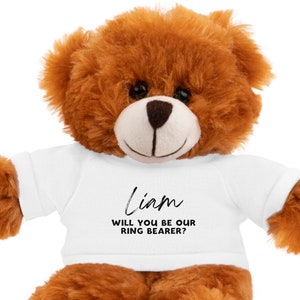 Gift for Ring Bearer Proposal | Customized Ring Bearer Gift ...