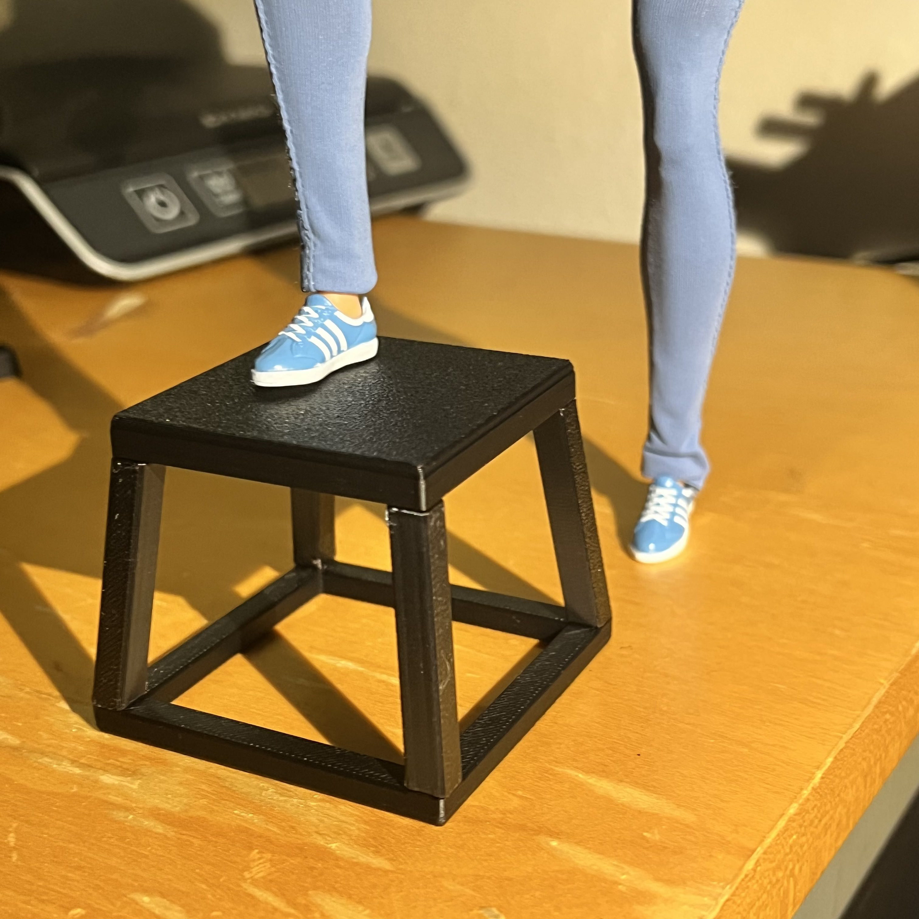 1/6 Scale Plyometric Box 3D Printed From PLA Miniature - Etsy