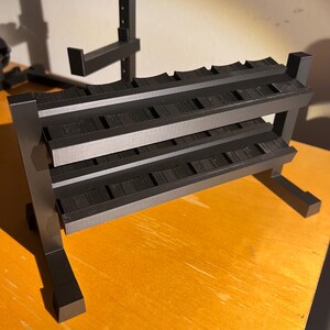 1:6 Dumbbell Rack 3D Printed Miniature - Etsy