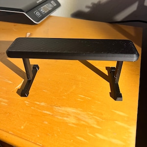 1/6 Scale Static Flat Weight Bench - 3D Printed Miniature - Etsy