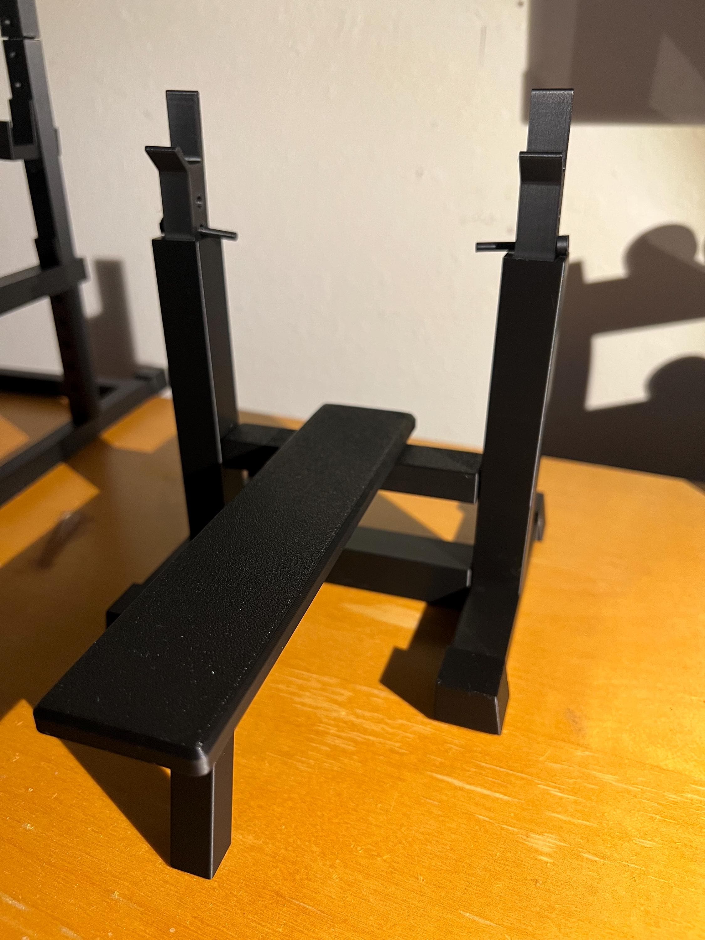1:6 Bench Press Rack 3D Printed Miniature - Etsy