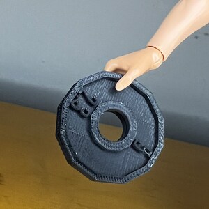 1:6 Scale Hex Bar 12-sided Weights 3d Printed Miniature - Etsy