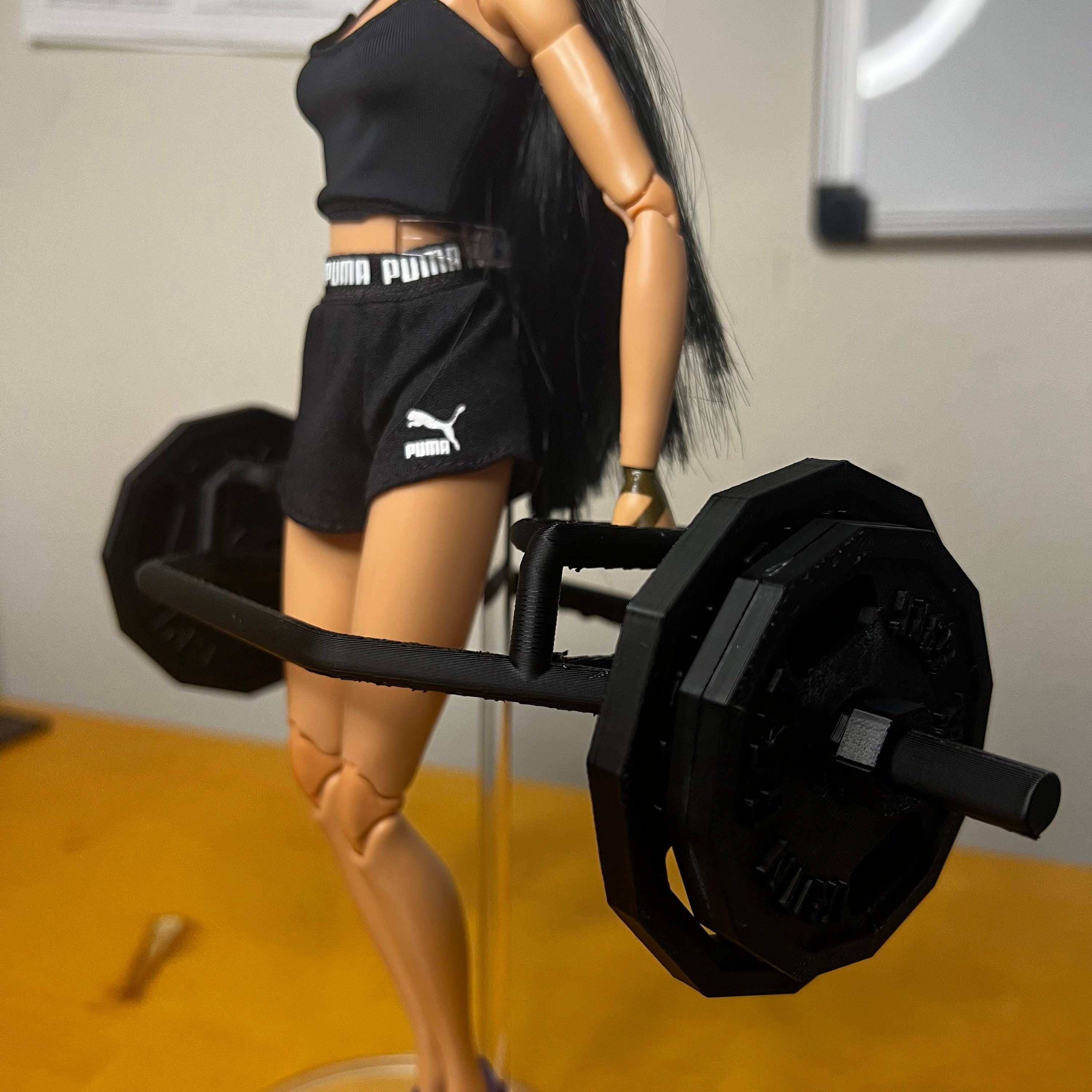 1:6 Scale Hex Bar 12-sided Weights 3d Printed - Etsy