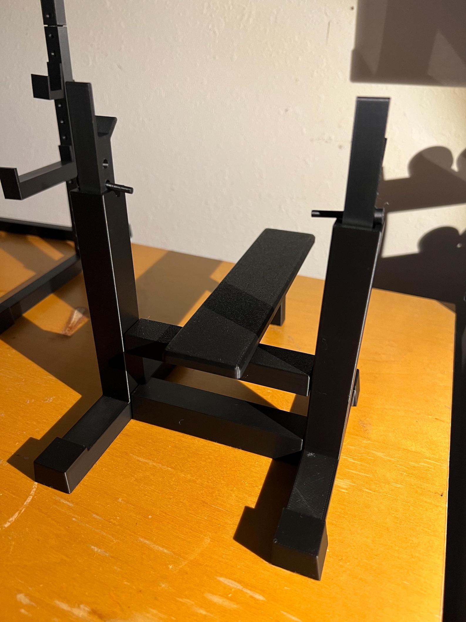 1:6 Bench Press Rack 3D Printed Miniature - Etsy