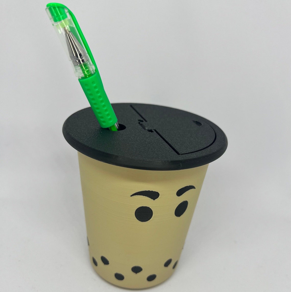 Boba Buddy Pen Holder 3D Printed Desk Organizer Pen Holder - Etsy