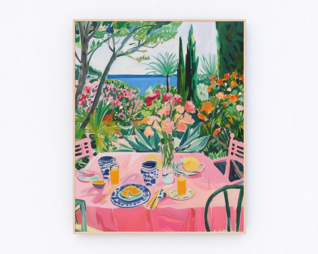 The Open Window Matisse Painting Matisse Summer Table Painting ...