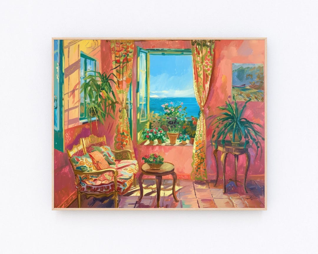 The Open Window Matisse Painting Matisse Summer House Painting ...
