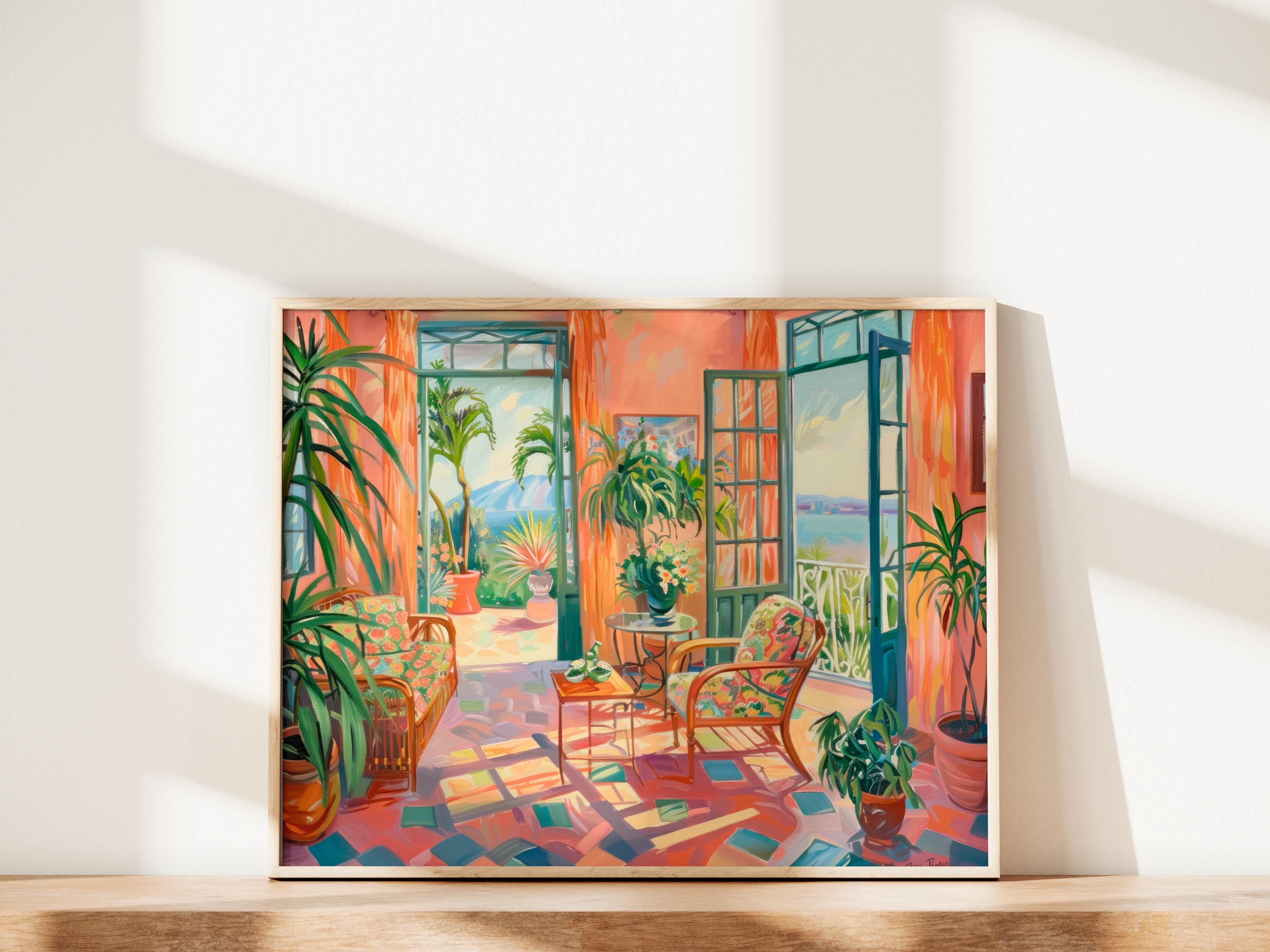 The Open Window Matisse Painting Matisse Summer House Painting ...
