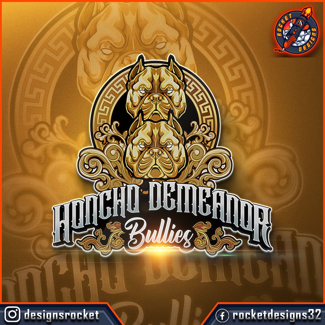 Custom Frenchie Kennel Logo Design & Branding, Personalized Pet ...