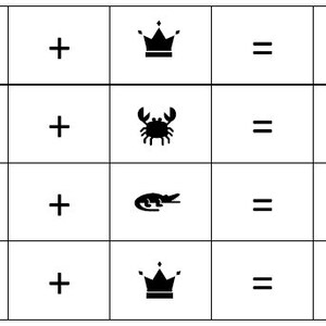 Emoji Number Addition Puzzles Printable Worksheets Kindergarten Instand ...