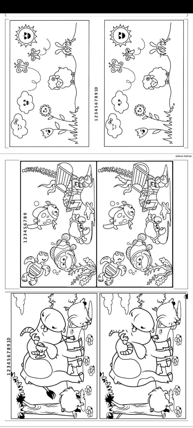 Spot the Difference Find the Difference Worksheets Printable ...