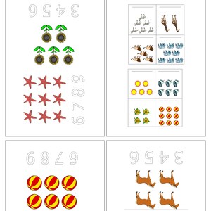 Counting Printable Objects, How Many There Are Worksheet, Kindergarten ...