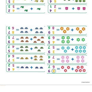 Addition and Subtraction Preschool Activities Worksheets Ptrintable ...