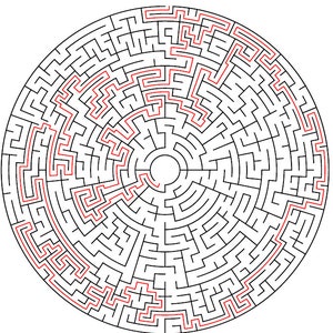 Maze Mazes MAZE PRİNTABLE for Adults Printable Puzzle Pages ...