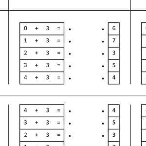 Learn 5560 Pcs Addition and Subtraction Activities With the Matching ...