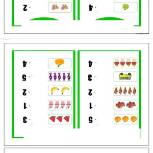 Counting Printable Objects, How Many There Are Worksheet, Kindergarten ...