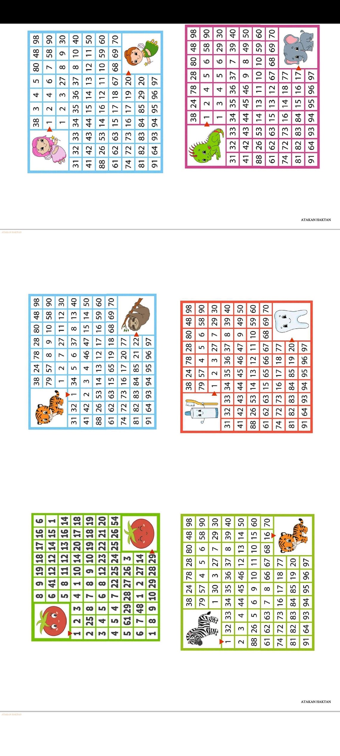 Maze Printable Easy Maze and Number Maze Worksheets Printable, Instant ...