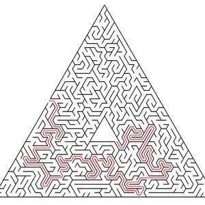 Maze Mazes MAZE PRİNTABLE for Adults Printable Puzzle Pages ...