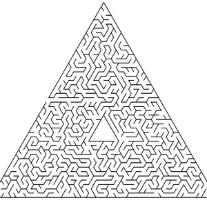 Maze Mazes MAZE PRİNTABLE for Adults Printable Puzzle Pages ...