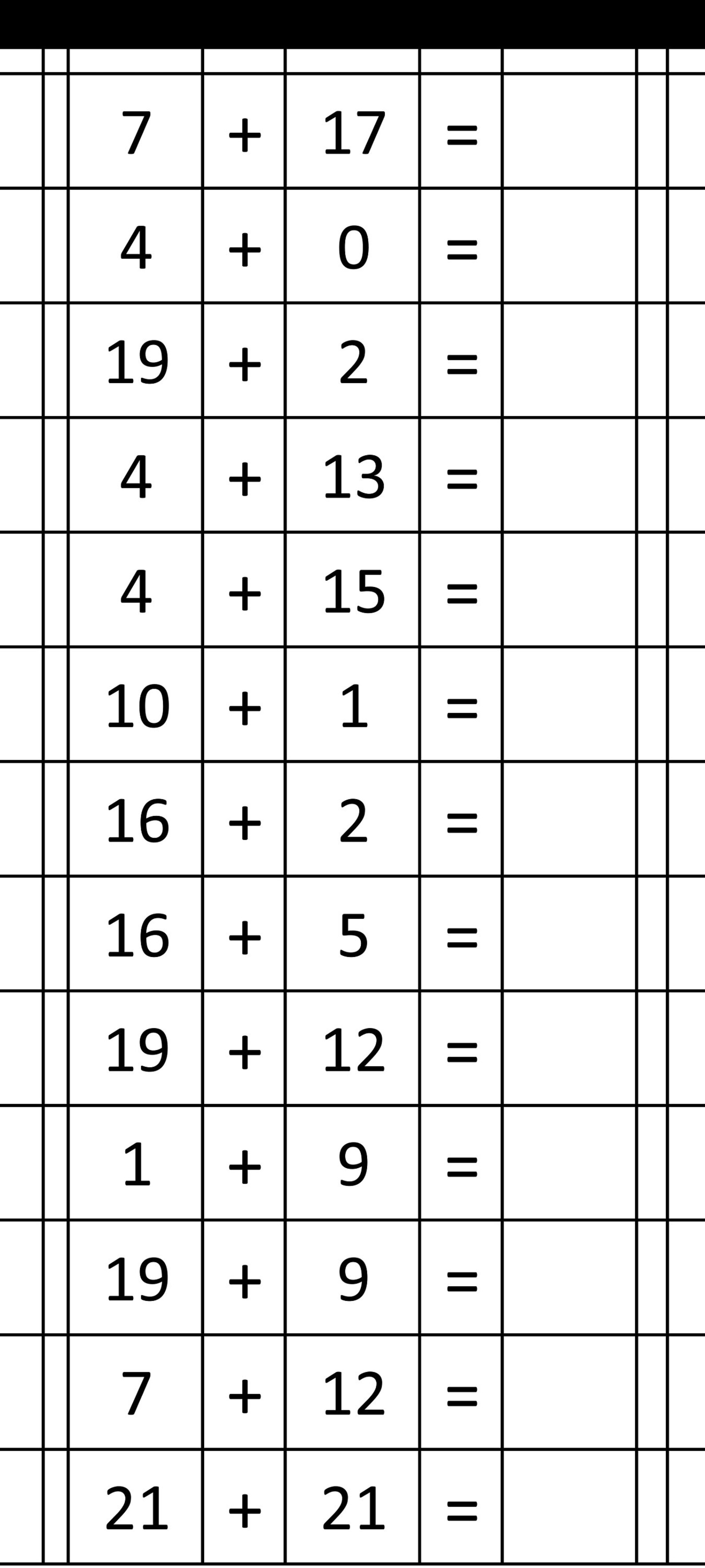 Learn 5560 Pcs Addition and Subtraction Activities With the Matching ...