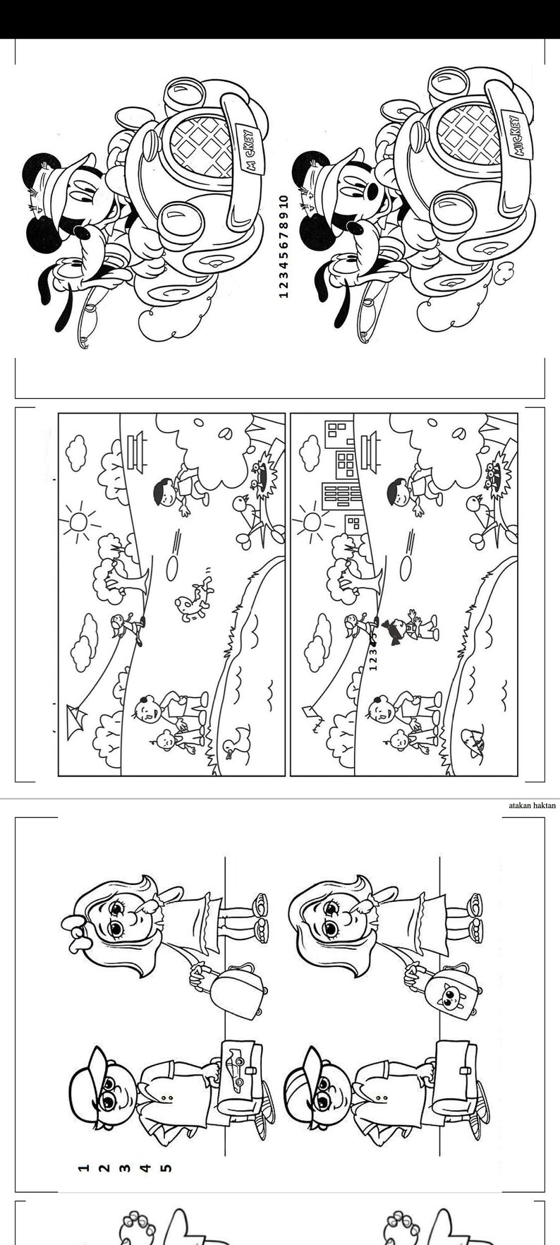 Spot the Difference Find the Difference Worksheets Printable ...