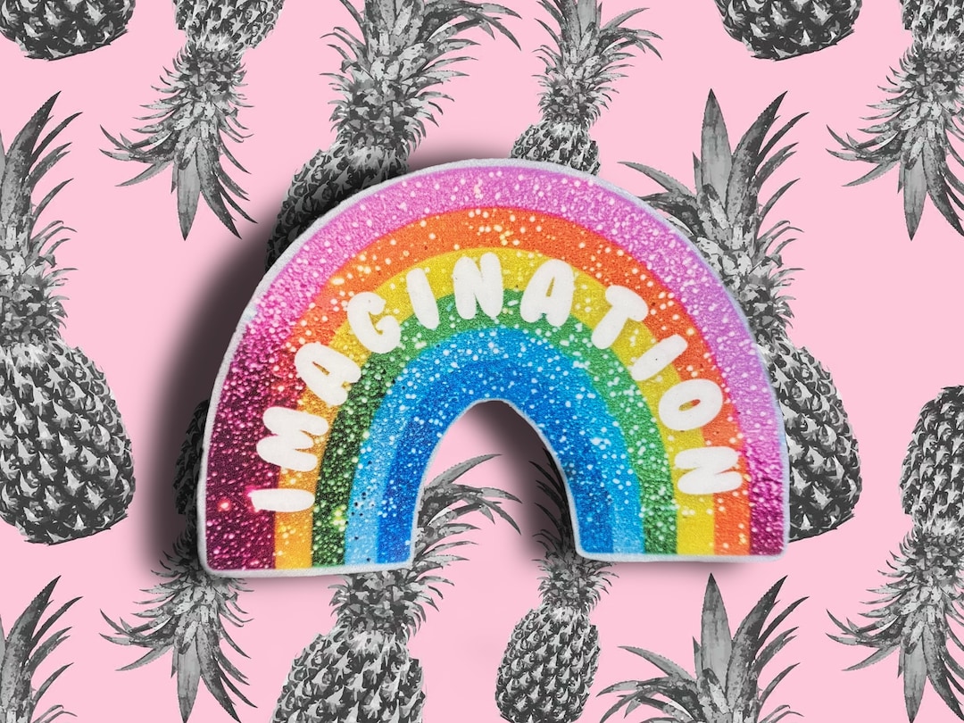 Spongebob Imagination Sticker Laminated Waterproof Stickers - Etsy