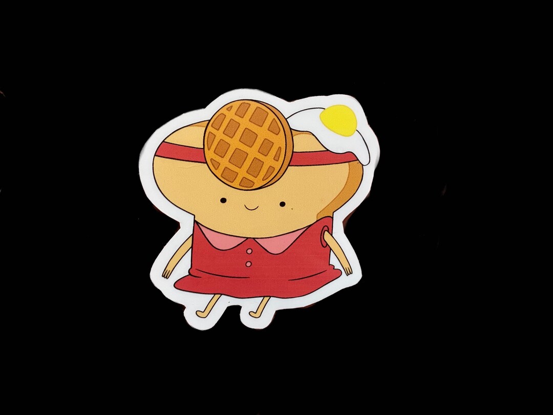 Adventure Time Toast Princess Sticker Laminated Waterproof Stickers - Etsy