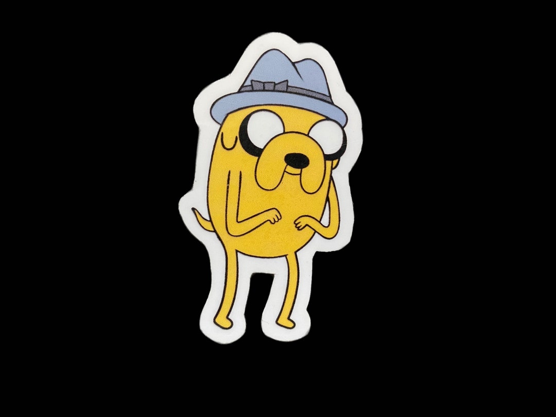 Adventure Time Joshua the Dog Sticker Laminated Waterproof Stickers - Etsy