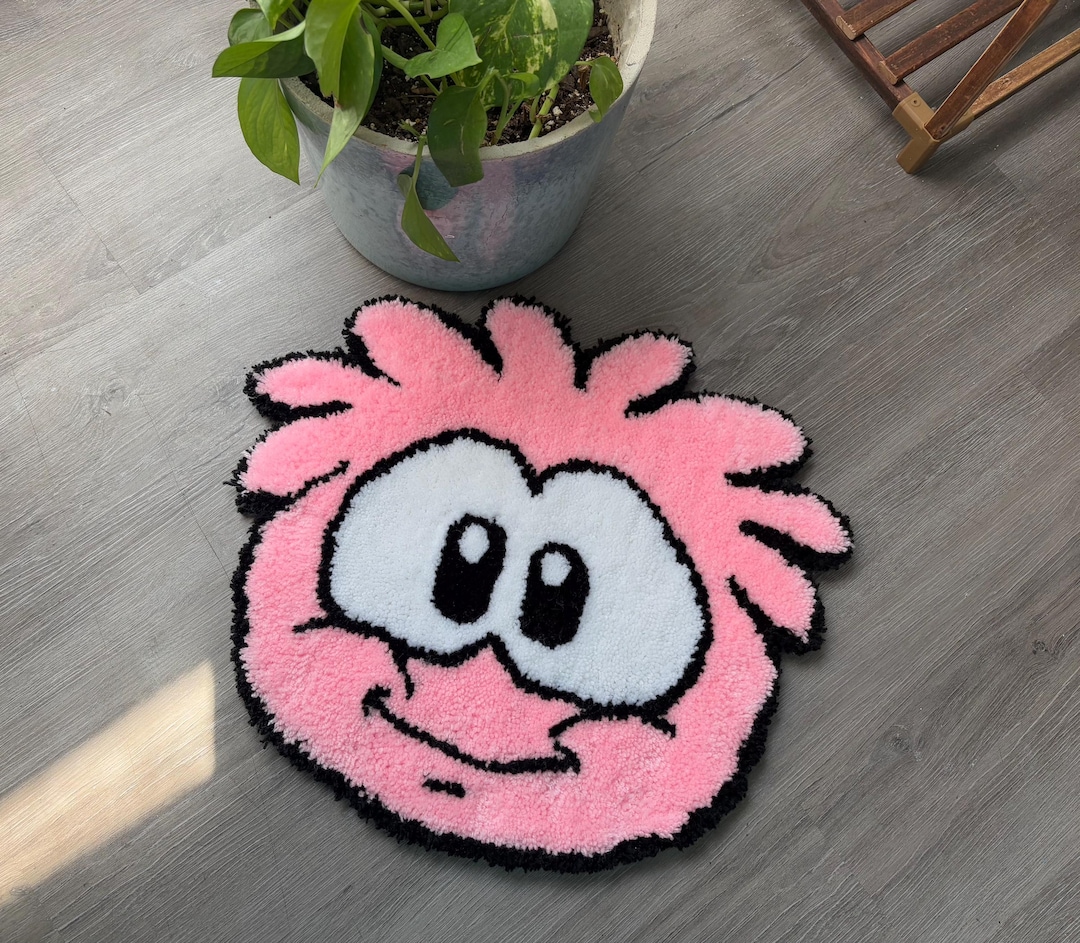 Club Penguin Puffle Hand Tufted Rugs - Etsy