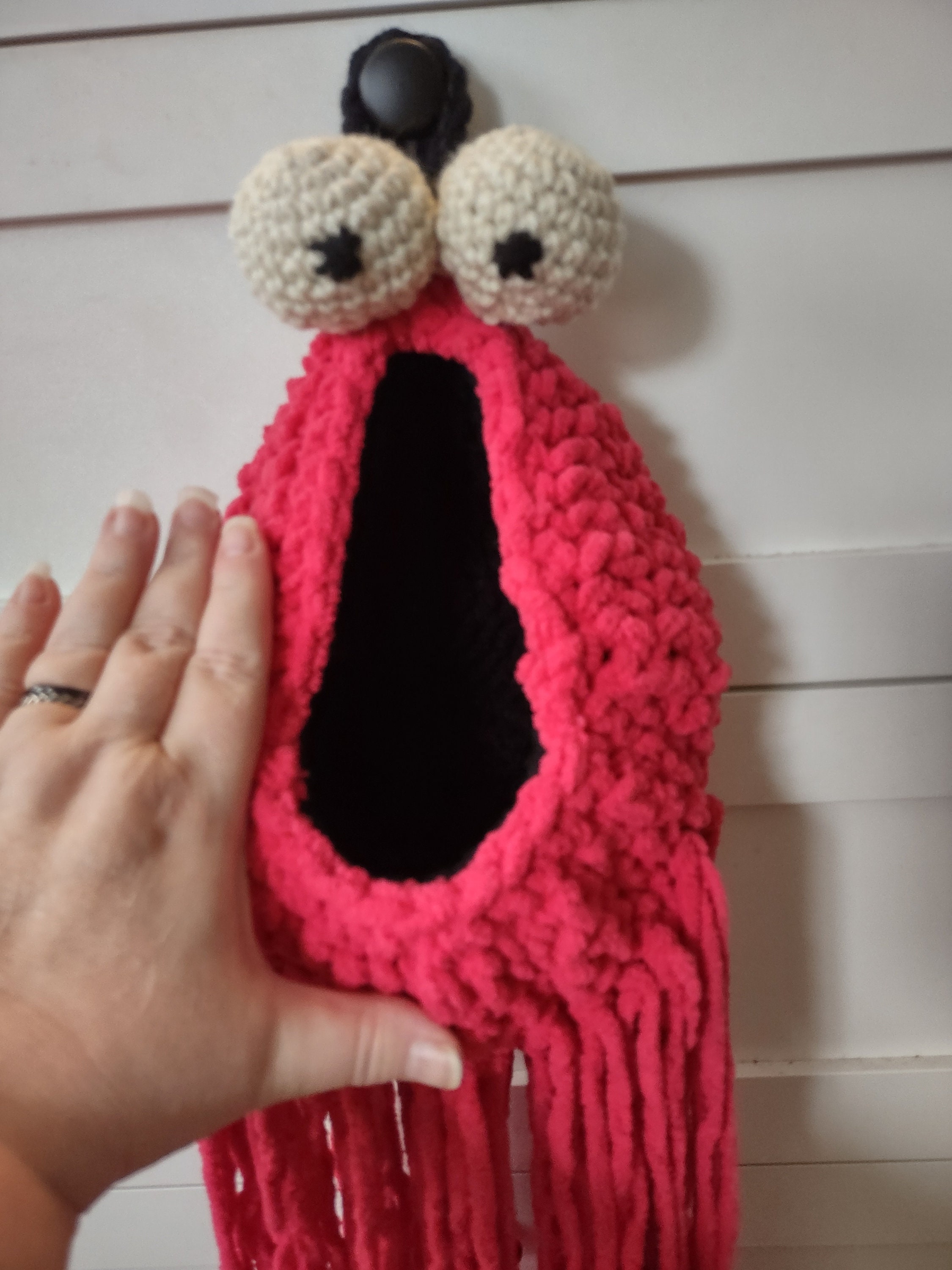 Yip Yip Hanging Basket Pattern, Crochet Plant Hanger, Martian Hanging Basket, Puppet Inspired ...