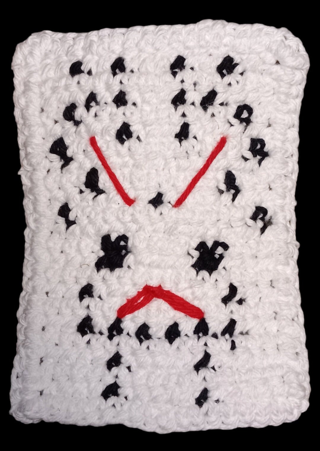 The Hockey Mask- Horror Movie Villain Chart, Knit, Crochet, Cross ...