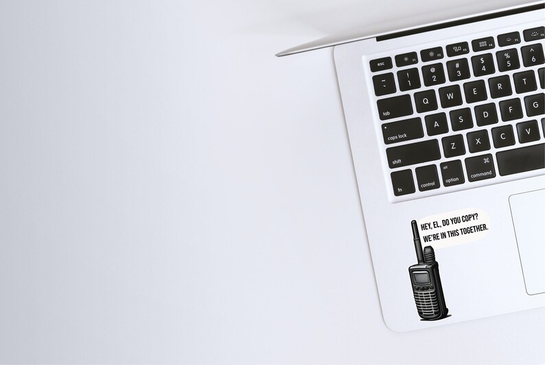 STRANGER THINGS Walkie Talkie Vinyl Sticker Mike Wheeler Quote - Etsy