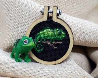 Crab Micro Cross Stitch - FINISHED PROJECT - Etsy