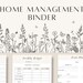 Home Management Binder - Etsy