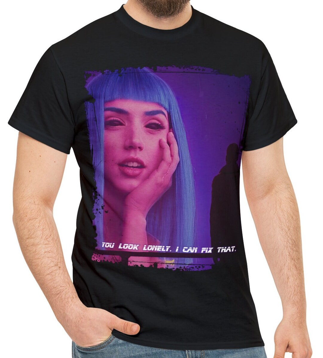 Blade Runner 2049 Tshirt Blade Runner You Look Lonely I Can - Etsy
