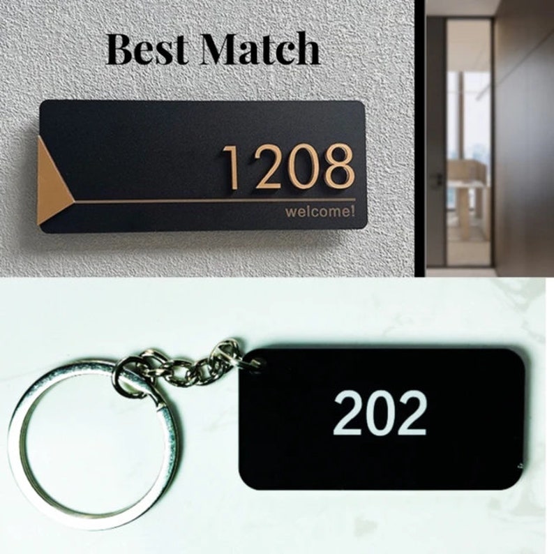 Customize House Number Family Name Address Letter for Home Office ...