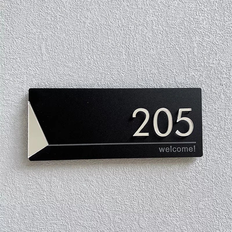 Customize House Number Family Name Address Letter for Home Office ...