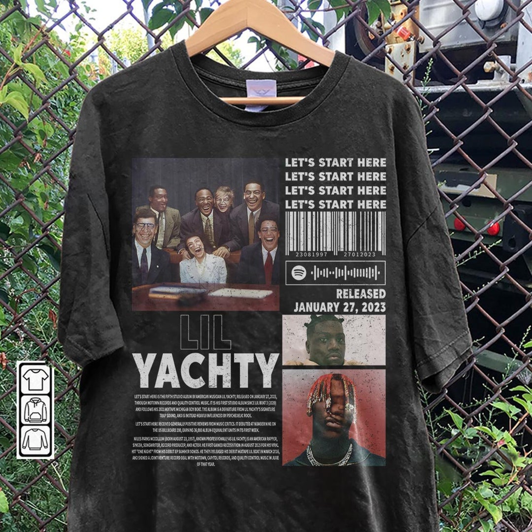 Lil Yachty Rap Music Merch Shirt Let's Start Here Album - Etsy