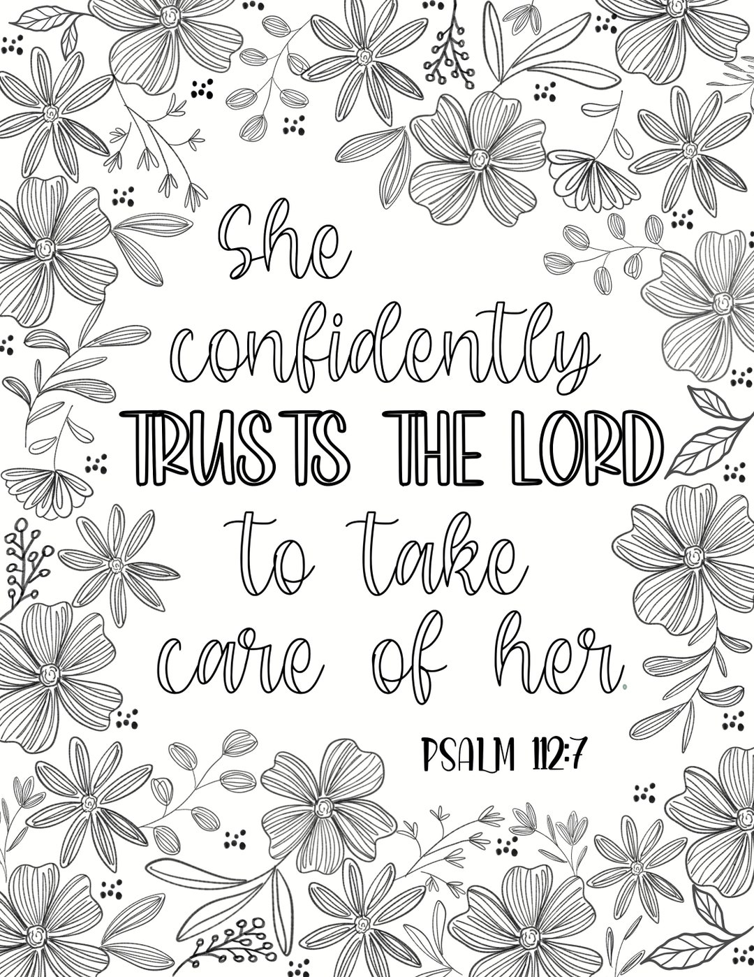 Adult Scripture Coloring Pages - Etsy