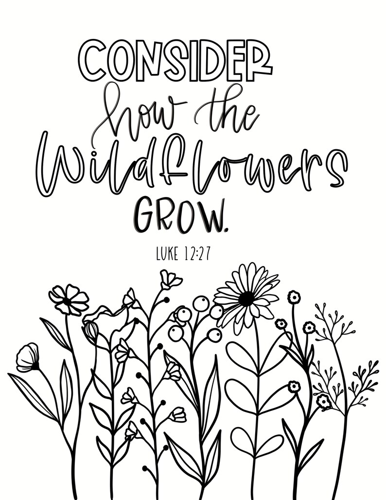 Adult Scripture Coloring Pages - Etsy