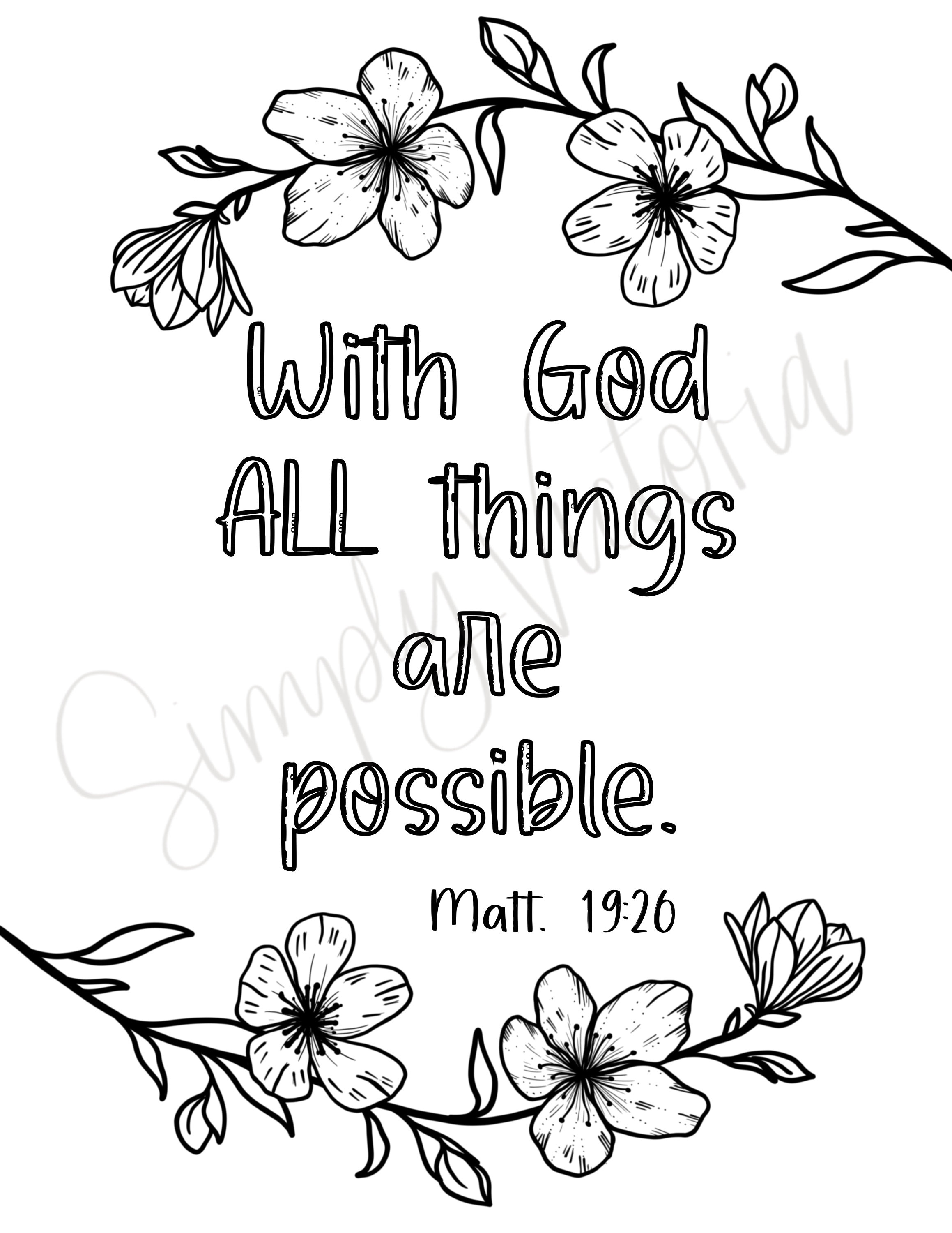 Adult Scripture Coloring Pages - Etsy