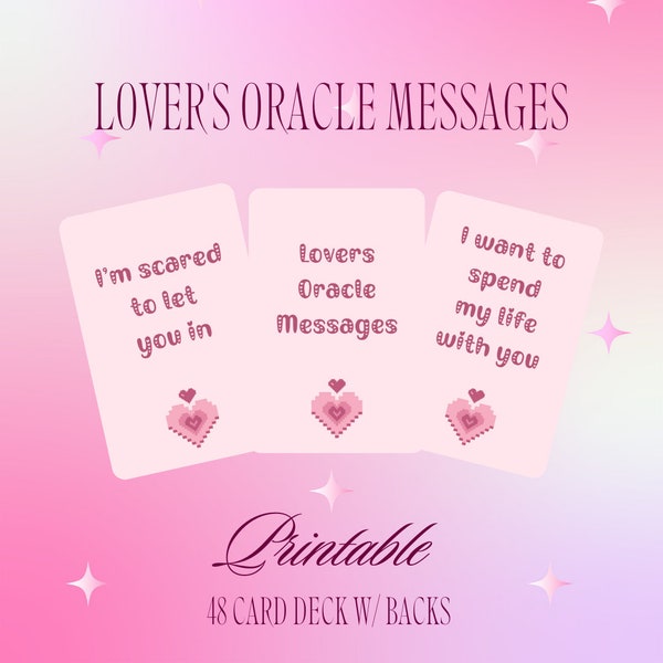 Printable Oracle Messages - Etsy