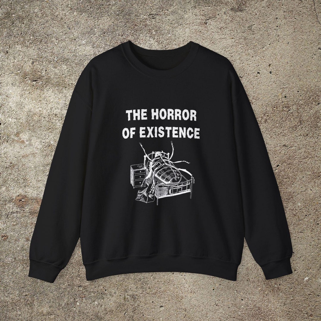 The Horror of Existence, Franz Kafka Existentialist Graphic Print ...