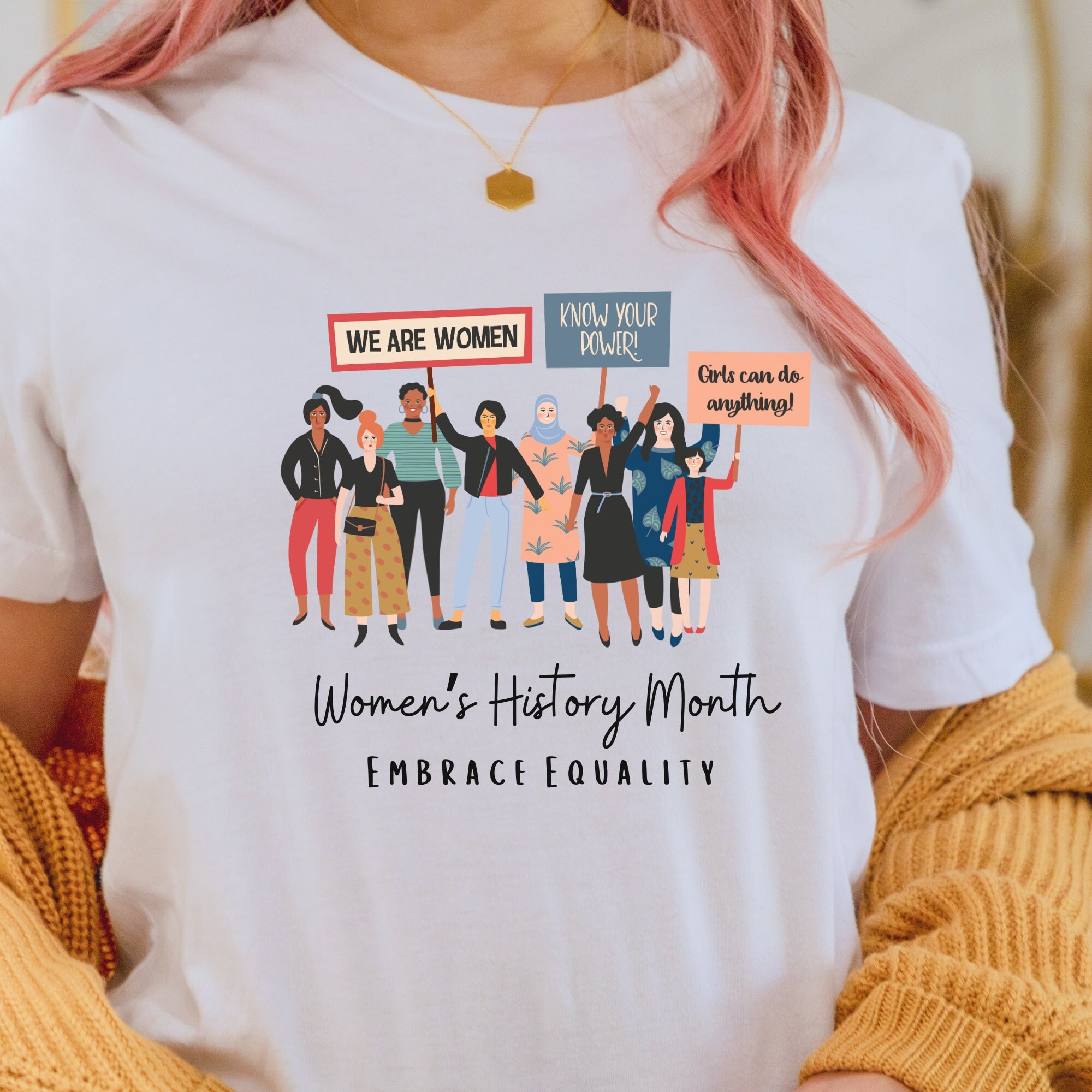 Women's History Month Shirt, International Women's Day Tee, National ...